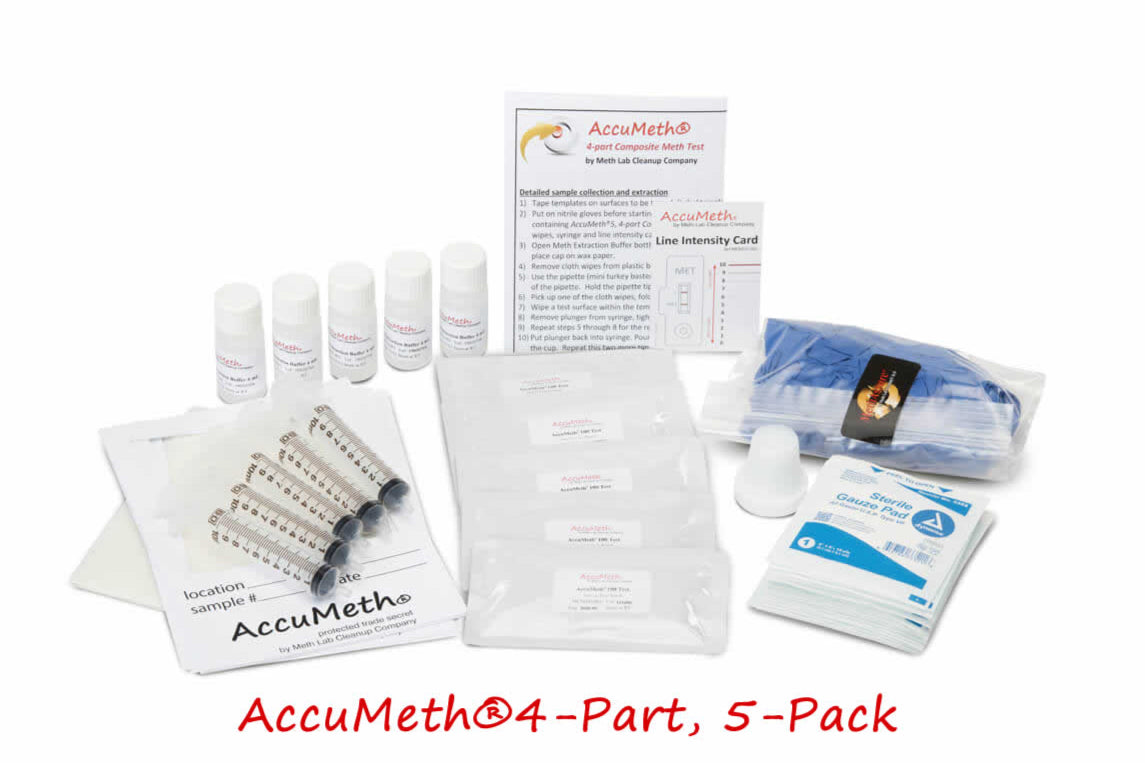 Meth Test Kits | Measure to Legal Standards | Validated AccuMeth®0.1,4 ...